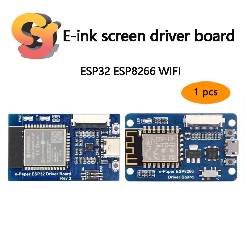[Ready Stock Supply] 1pcs Micro Snow Ink Screen SPI Driver Board ESP32 ESP8266 WIFI/Bluetooth ...