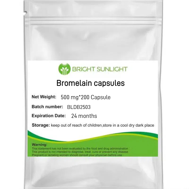 Bromelain Capsule Powerful Digestive Enzyme 2400GDU/g -500mg 200 ...