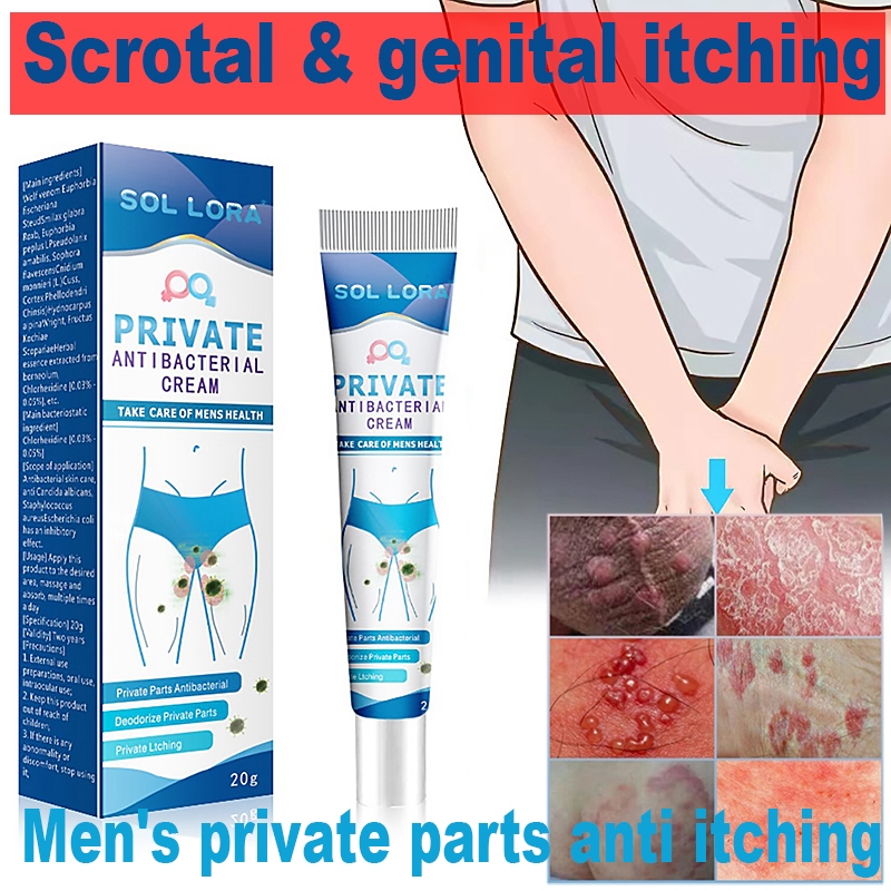 Private Areas Anti Itch Cream For Men 20g Private Penis Care Cream ...