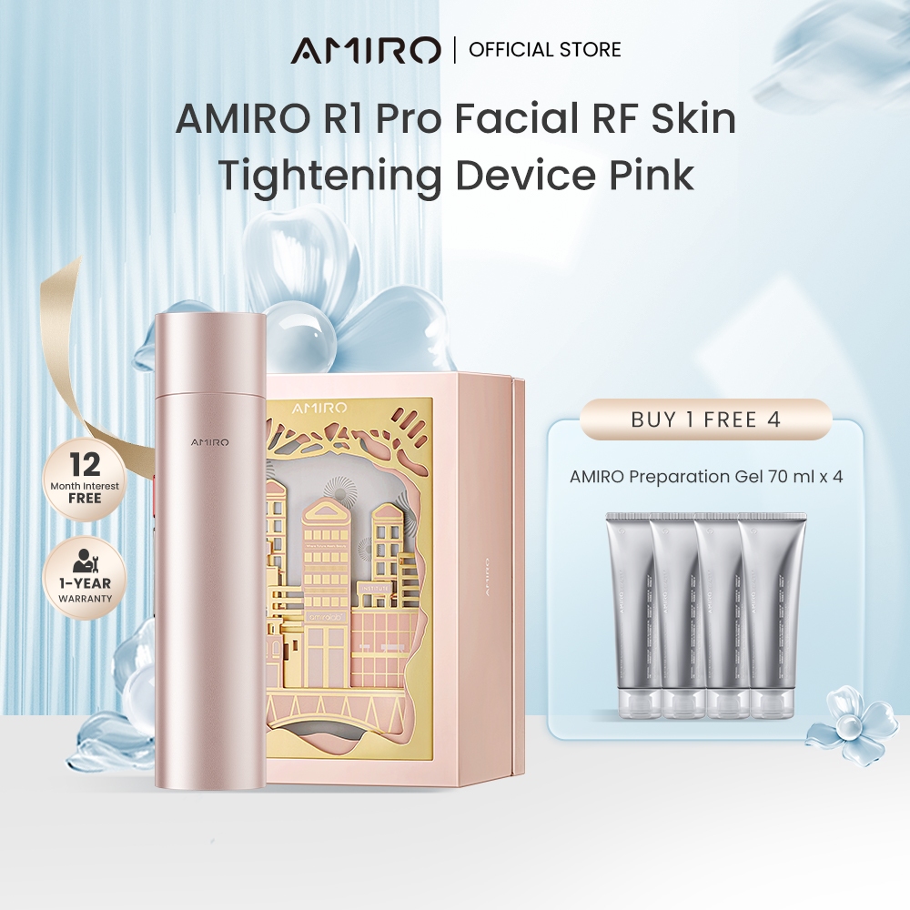 AMIRO R1 PRO Facial RF Skin Tightening Device RT Temperature Control ...