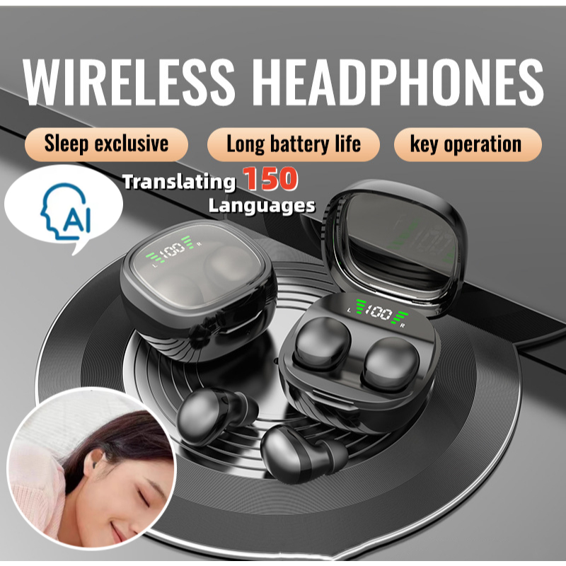 Mini13 Ai Translator Earbuds Smart Real-Time Translation Wireless ...