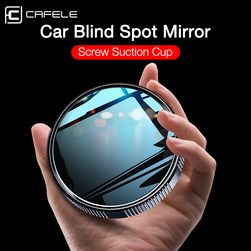 2pcs Car Rearview Mirror HD Blind Spot Mirrors 360-Degree Wide Angle ...