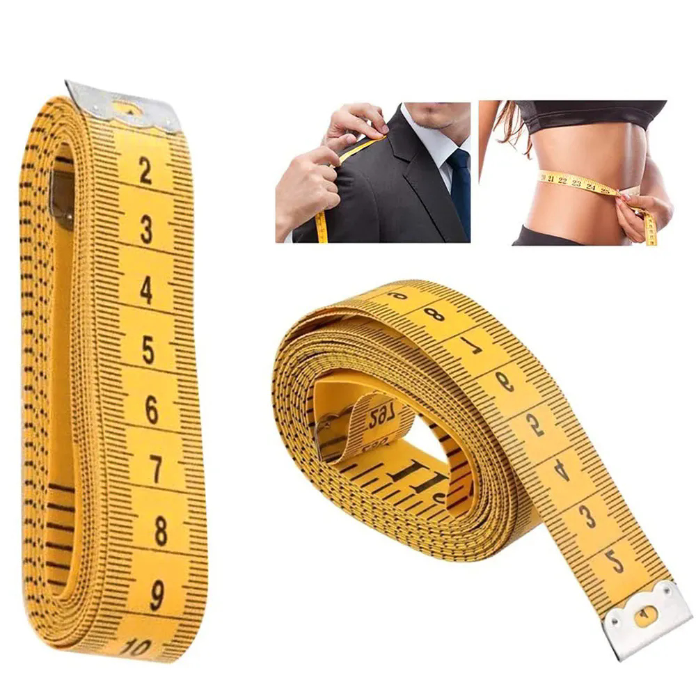 Soft 120 Inch/300cm Dual Scale Measuring Tape For Body Measurements ...