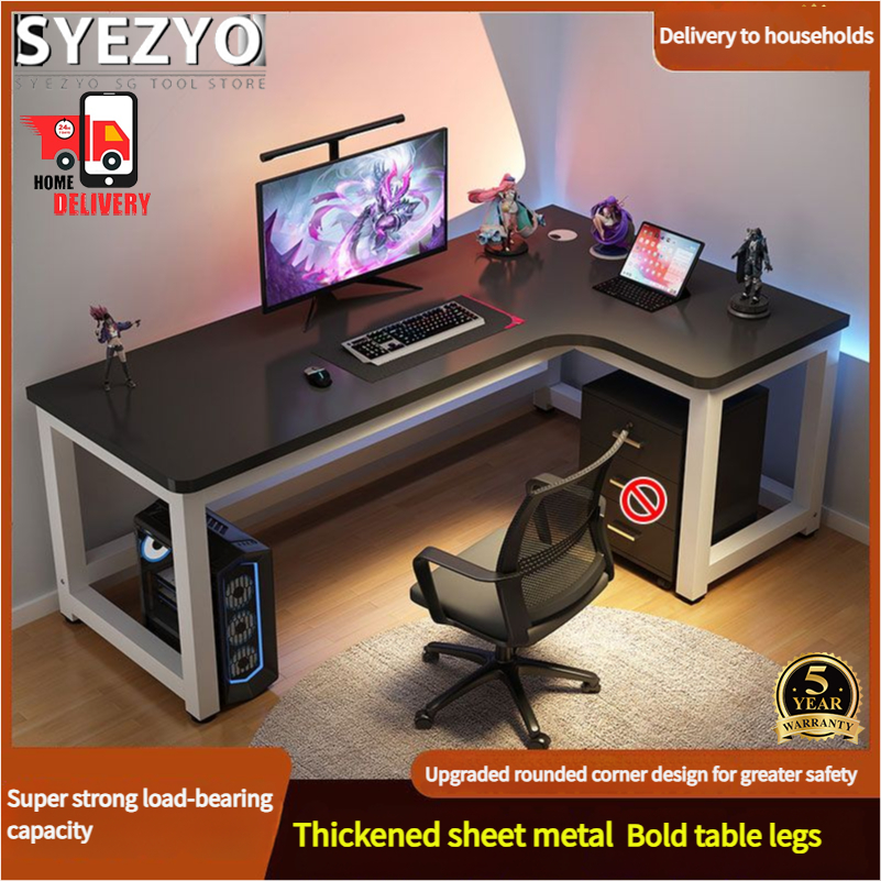 Syzzyo Computer Table Computer Desk Study Desk Office Desk Corner L ...