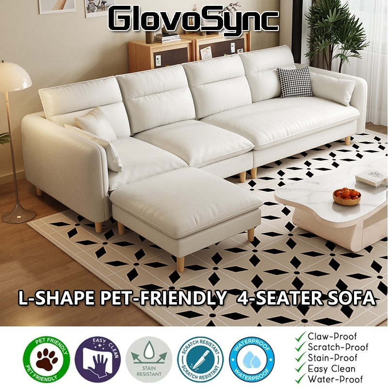 Technology Cloth Sofa, 2-Seat Upholstered Loveseat Sofa Modern Couch ...