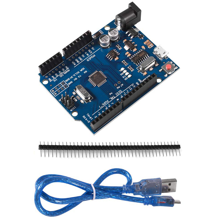 Micro USB UNO R3 Development Board ATmega328P+CH340G Chip 16Mhz For Arduino | Shopee Singapore