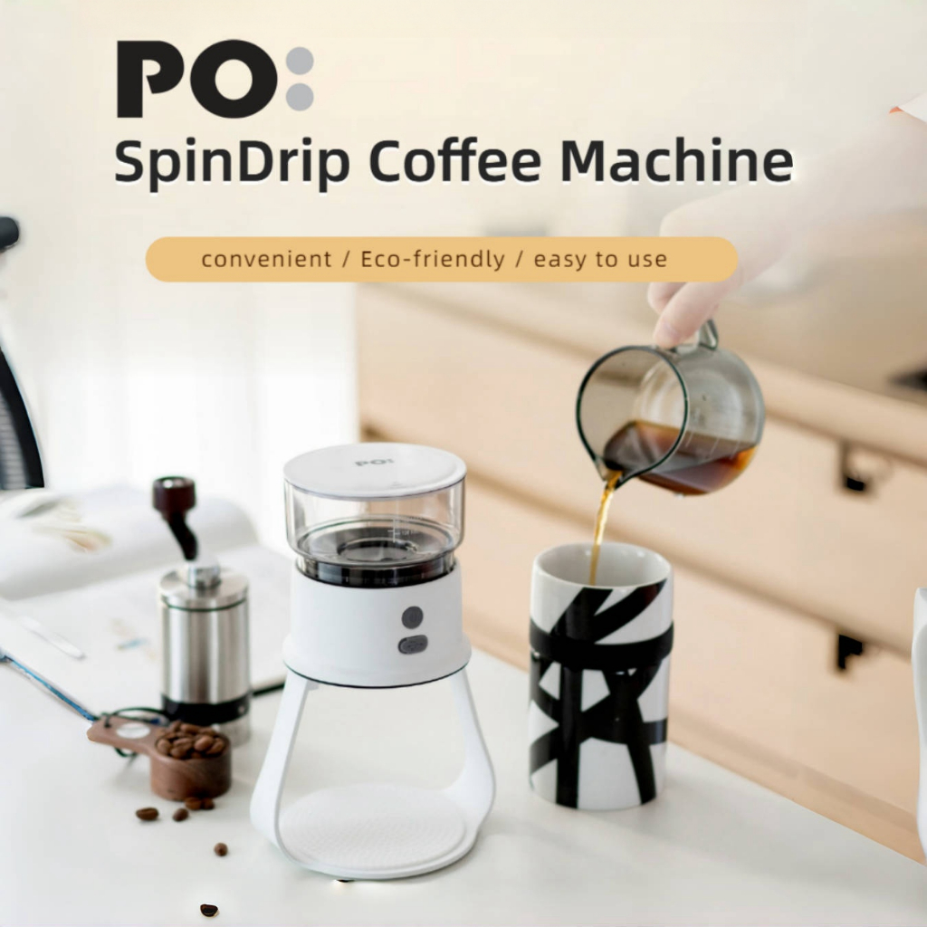 PO: Spin dripper coffee filter hand drip auto machine | Shopee Singapore