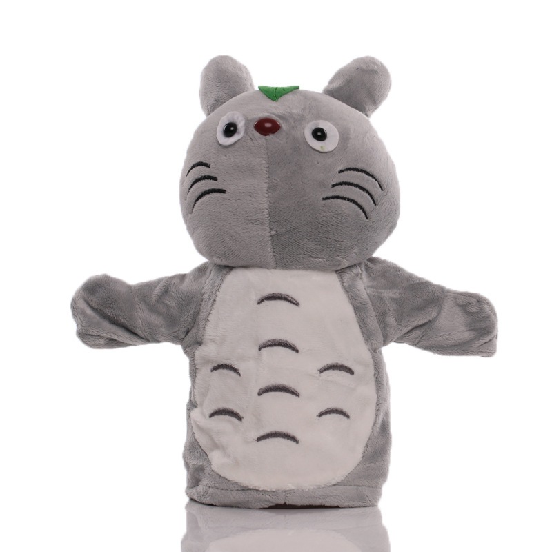 open mouth Totoro cat hand puppet infant plush toy | Shopee Singapore