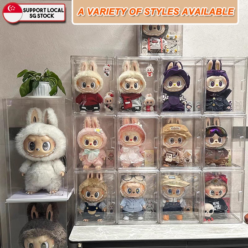 [1-2 Day Delivery]Storage Box LED Acrylic 2/3/4 Layers Popmart Display ...