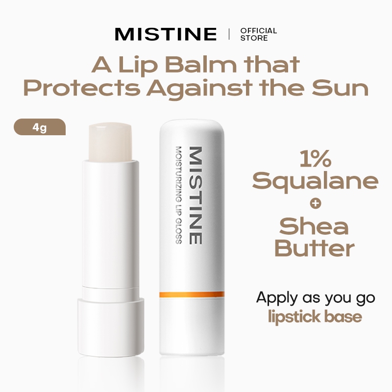 Mistine Lipstick Moisturizing Moisten Removable Sun Protection SPF15 ...