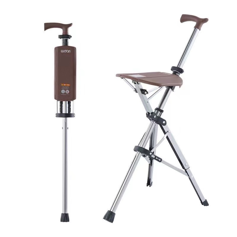 [SG Lucky Store][Walking Stick to Seat] A walking stick for support ...