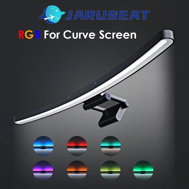 JARUSEAT Monitor Light Bar Dimmable LED Screen Hanging Light Desk Study ...