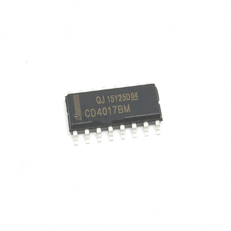 Chip CD4017BM CD4017 Ten Progress Counter Patch SOP16 Chip | Shopee ...