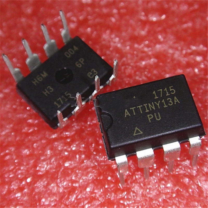 Chip ATTINY13A-PU ATTINY13A In-Line DIP-8 8-Bit Microcontroller Chip | Shopee Singapore