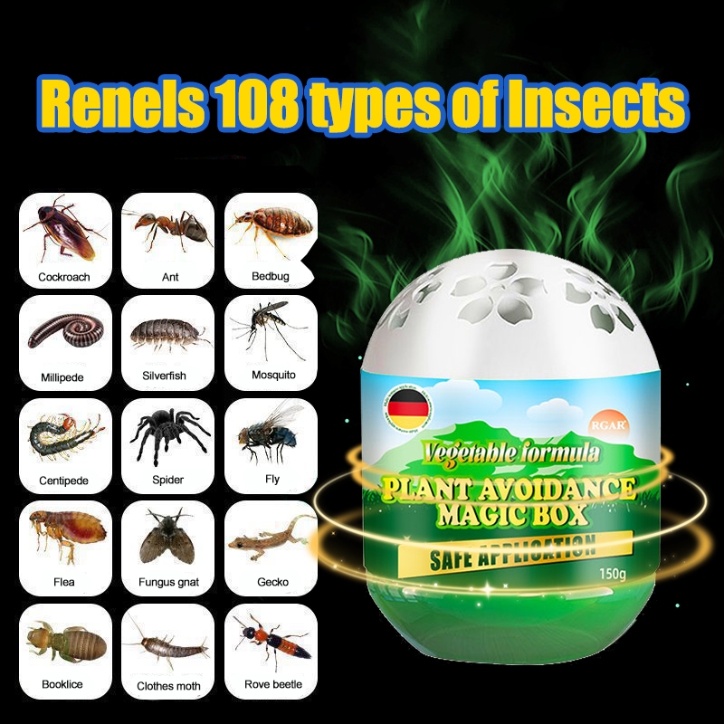 Mosquito Repellent box gel household Natural Plant-based Insects Killer ...