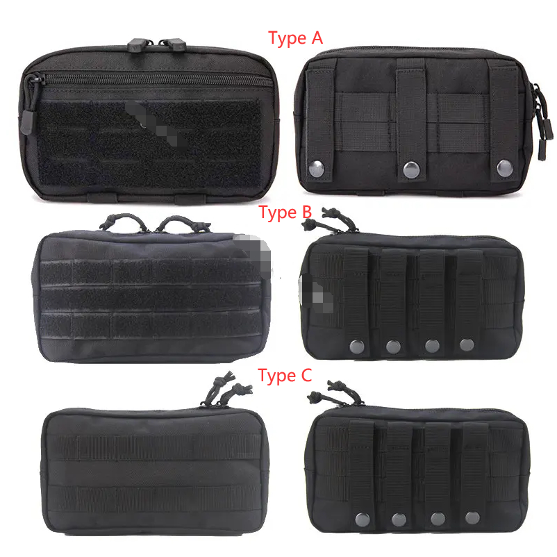 Molle EDC waist Pouch Fishing First Aid Kit bag Cell Phone Pouch Holder ...
