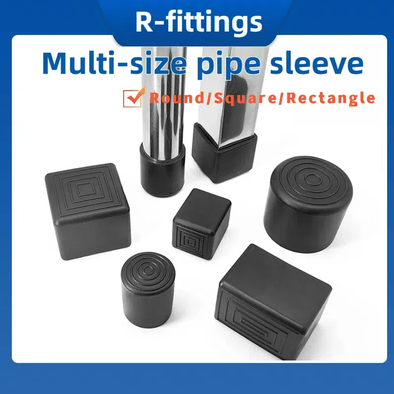 10mm-50mm Round Square Rectangle Furniture leg hollow cover external ...