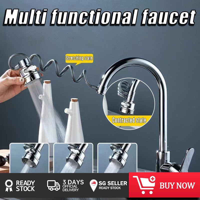 Retractable Shower Head For Kitchen/Faucet Extender/Faucet Water Filter ...
