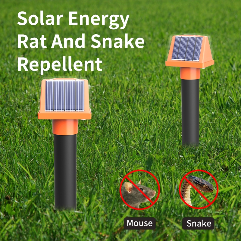 YAGO Solar-Powered Snake & Rat Repellent SJZ057-2 Seismic Wave Tech ...
