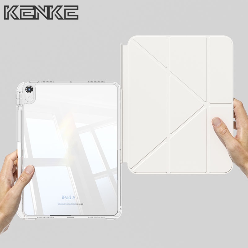 KENKE ipad case "Y" folded cover Detachable pull-out tablet case for ...