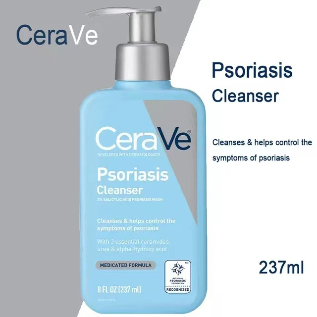 CeraVe Cleanser for Psoriasis Treatment|With Salicylic Acid for Dry ...