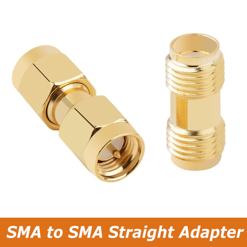 SMA Connectors Kit Antenna Cable Connector SMA Male to Male SMA Female ...