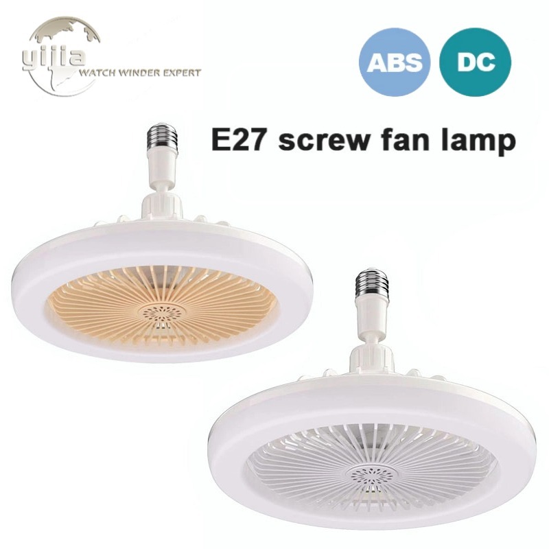 E27 with Light Spiral Bulb Ceiling Fan φ 25cm Toilet Exhaust Fan MINI ...