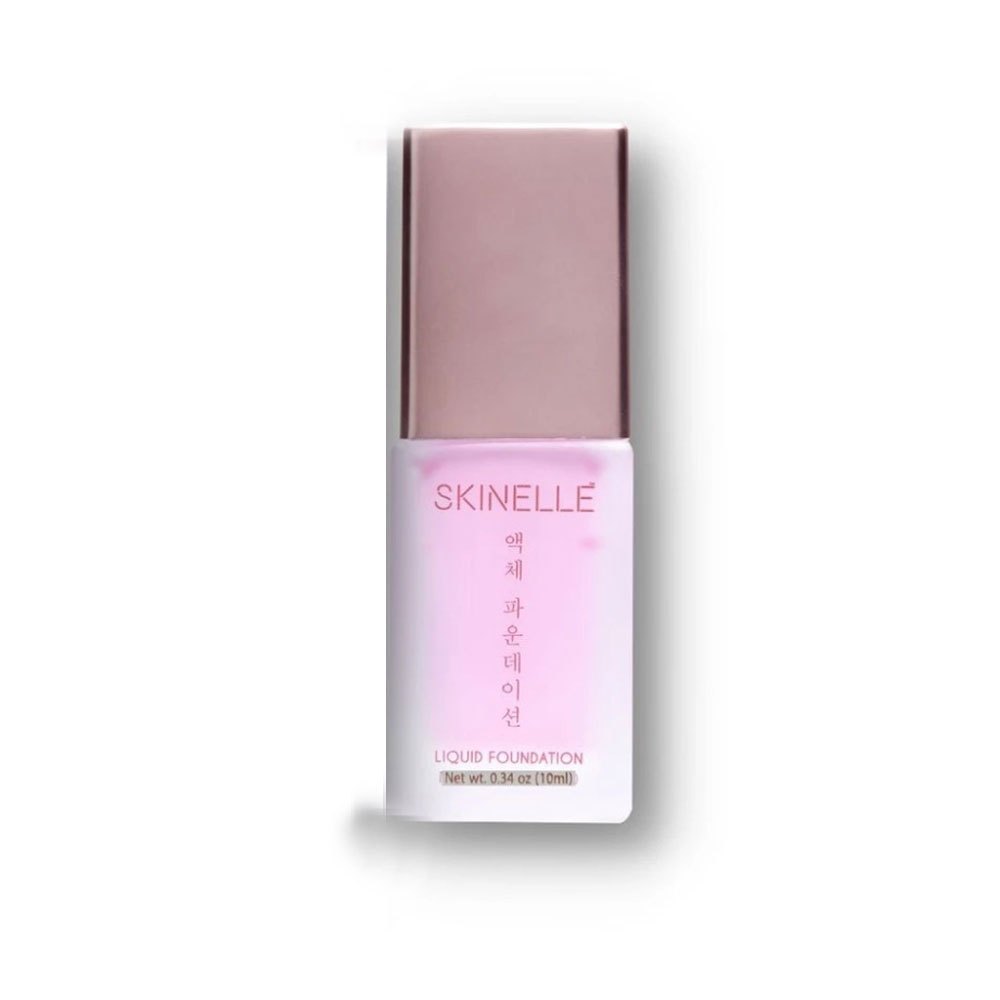 Skinelle Foundation Pink Self Adjusted Ikut Warna Kulit | Shopee Singapore