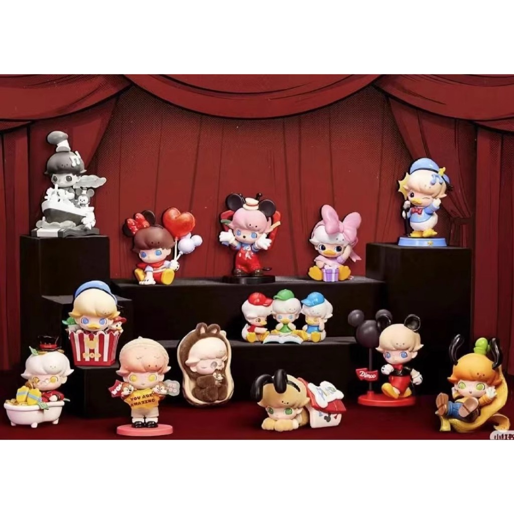 AUTHENTIC POPMART Dimoo Disney girl in the co-branded series of blind ...