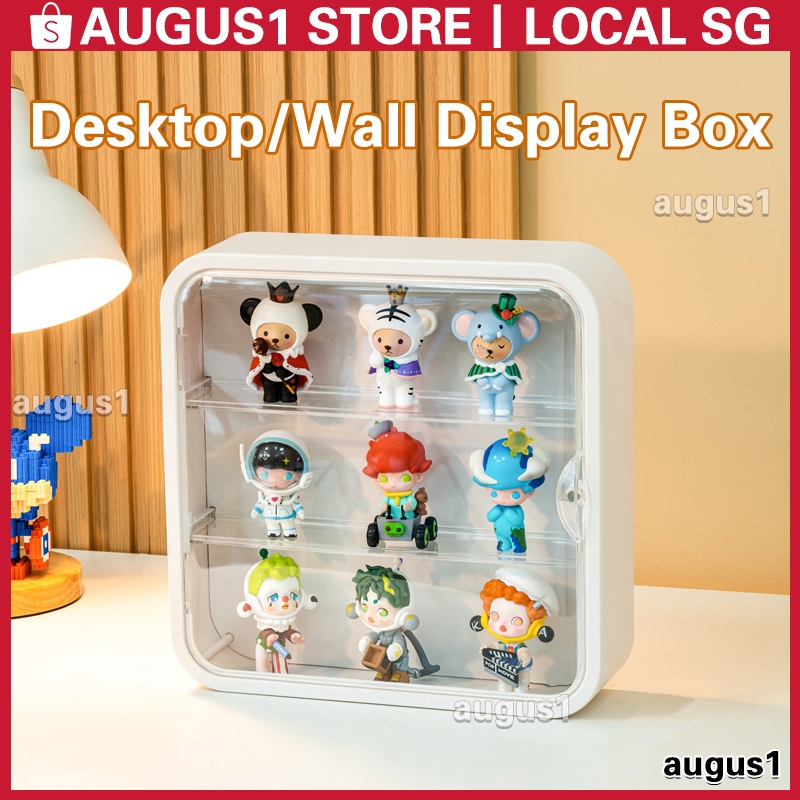Wall Popmart Display Box Acrylic Display Case Figurine Organiser Blind ...
