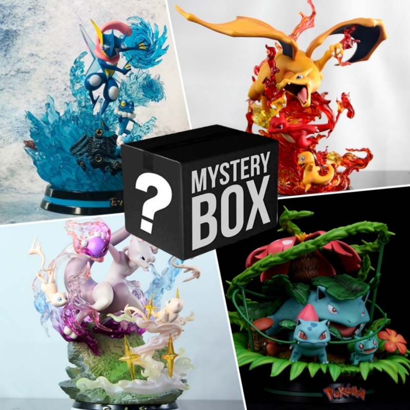 Pocket Monster Pokemon Lucky Bag Mystery Box Blind Box Doll Figure ...