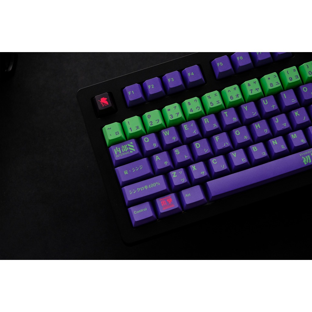 GMK EVA Keycaps Set 129 Keys PBT Keyboard Cap Cherry Profile GMK game ...