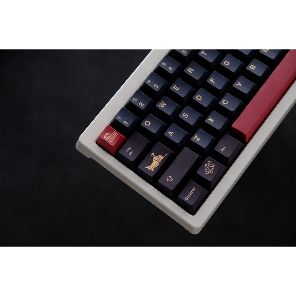 GMK Rome Keycaps Set 129 Key PBT Keyboard Cap Cherry Profile GMK game ...