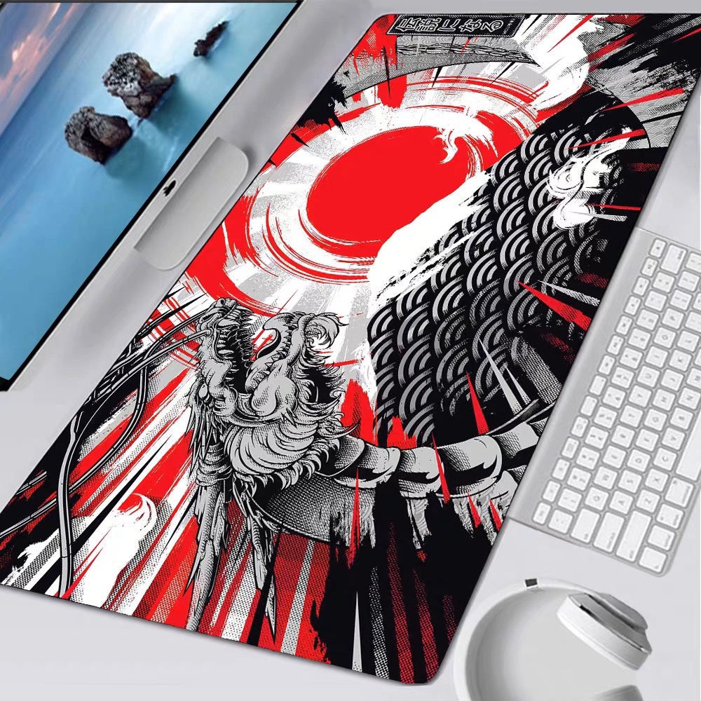 【SG Local】80x30cm&90x40cm Large mouse pad, office game desk mat, non ...