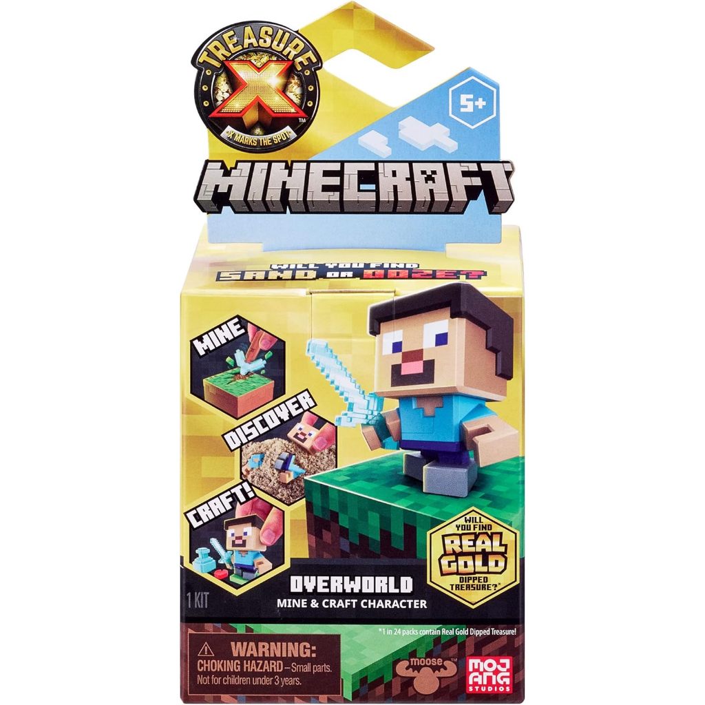 Treasure X Minecraft Overworld Mine and Craft Collection Character ...
