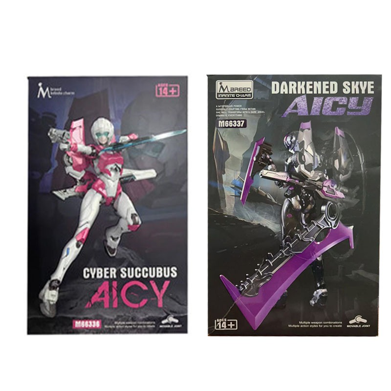 Transformers Toys Arcee Cyber Succubus Aicy Assembled Model | Shopee ...