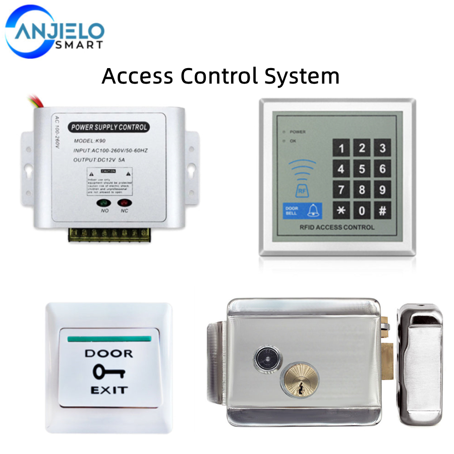 ANJIELO Digital Password Access Control RFID Card Access Control System ...