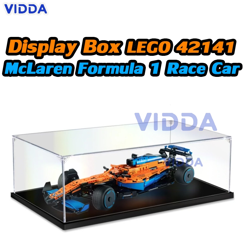 Transparent Model Box LEGO 42141 McLaren Formula 1 Race Car Transparent ...