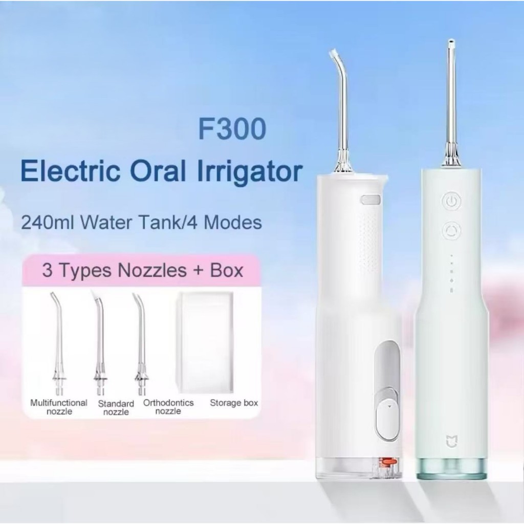 XIAOMI MIJIA MEO703 Portable Oral Irrigator F300 Dental Water Jet Water ...