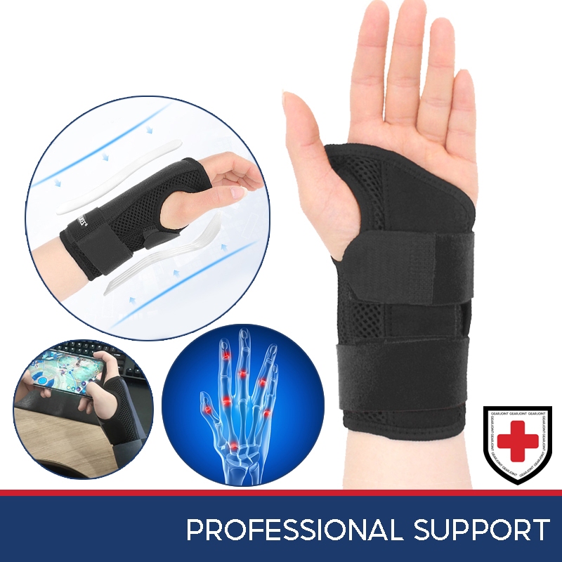 Wrist Support Brace with Splints / Carpal Tunnel Wrist Brace / Wrist ...