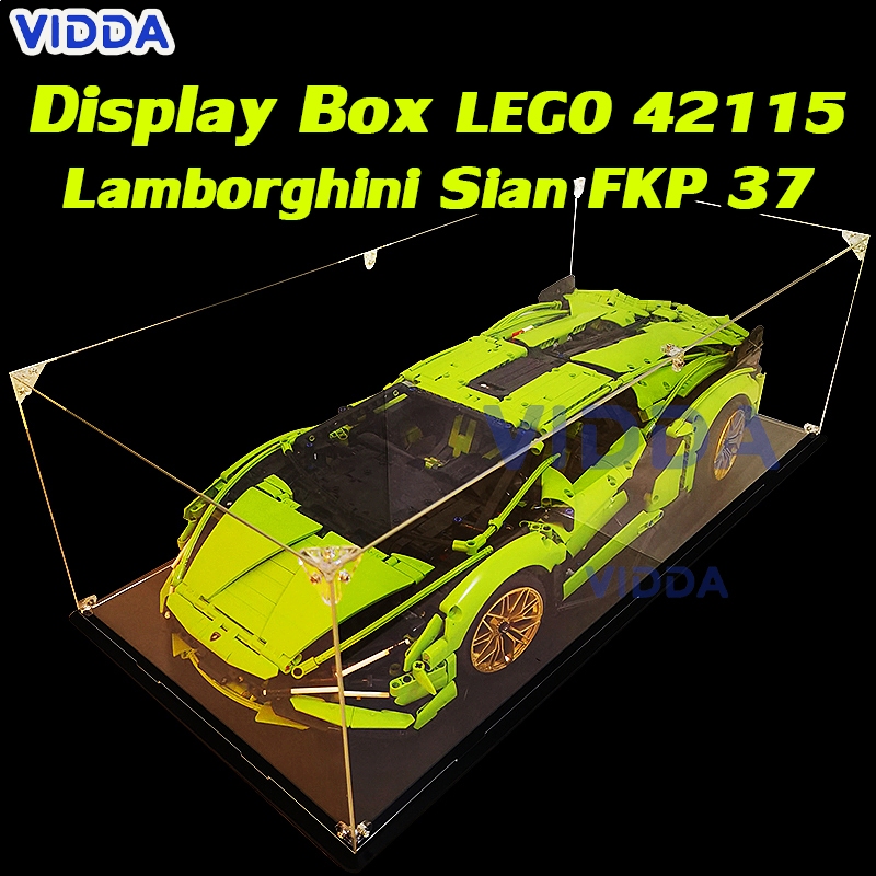 Transparent Storage Box Acrylic Display Box For Lego Lamborghini Sián ...