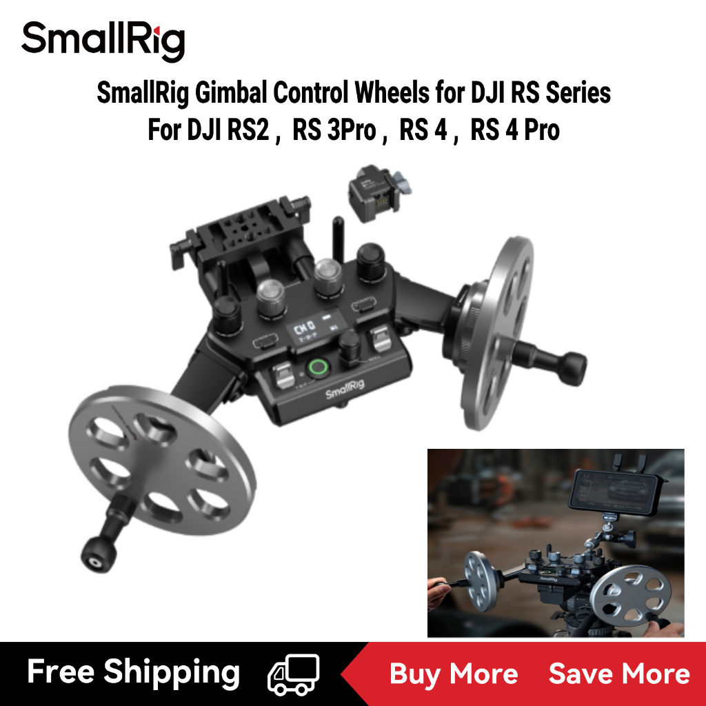SmallRig Gimbal Control Wheels for DJI RS 4 / RS 4 Pro / RS 3Pro / RS2 ...