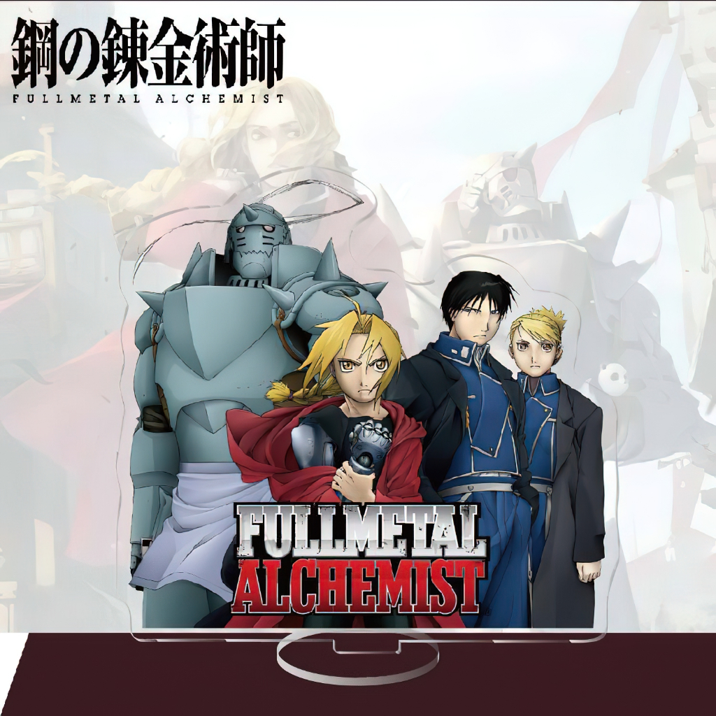Fullmetal Alchemist Acrylic Stand Edward & Alphonse Lust Ling Yao ...