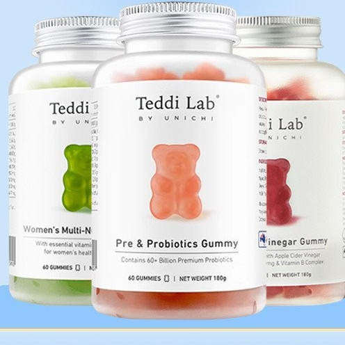 Unichi Gummy bear Series Comlex vitamin Bottled Australia[Activity ...