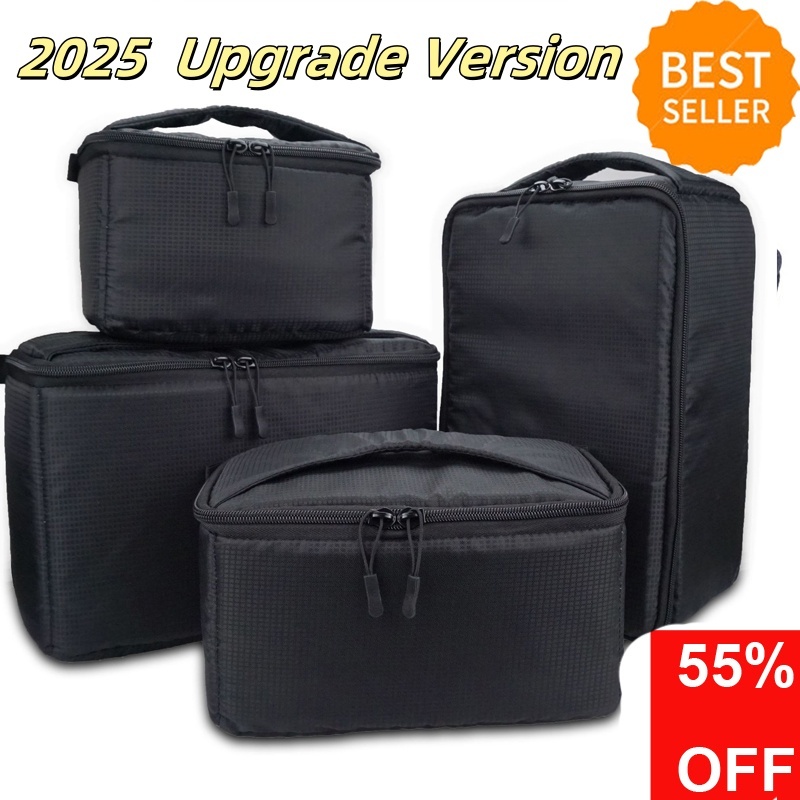 camera bag liner Insert Padded Camera Inner Divider Case | Shopee Singapore