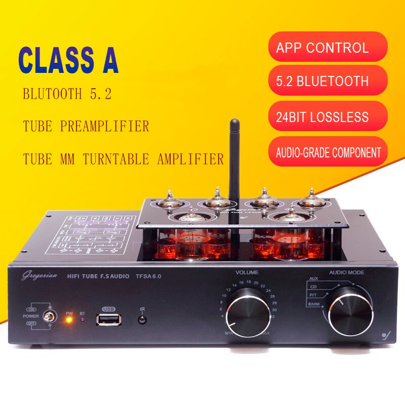 Based on British 6922 circuit lossless 5.0 Bluetooth Class A 6K4 6N2 ...