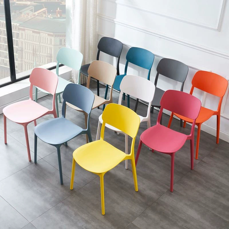 Nordic Plastic Dining Chairs Living Room Use | Dining Chair/Dining ...