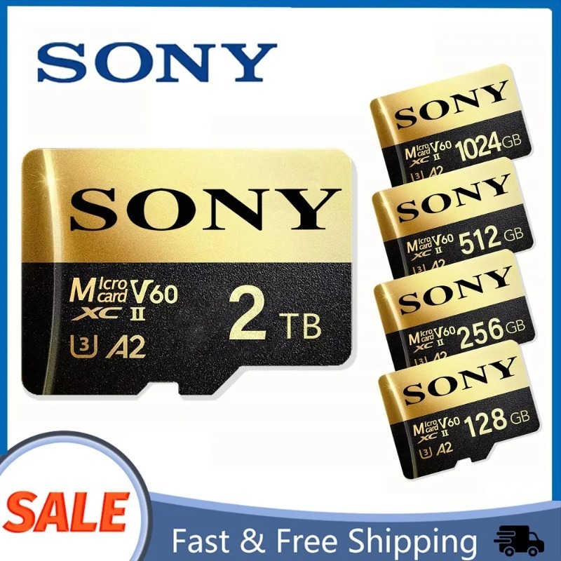 SONY High Speed Memory Card 2TB Micro SD Card 256GB 512GB 1TB MicroSD ...