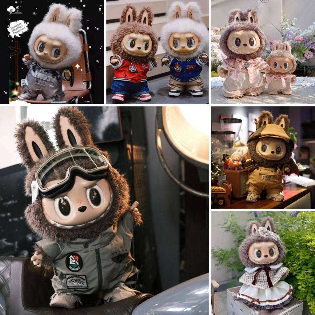 Zimomo Leader 58cm Vinyl Doll LABUBU Trendy Play Tooling LABUBU ...