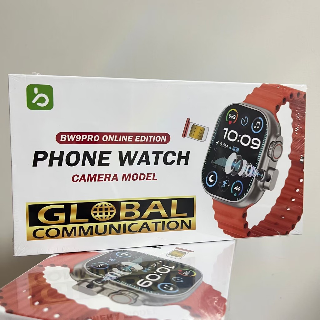 【latest camera 4G SIM card】Bw9 pro Global TOP Ultra2 Smart Watch Men ...